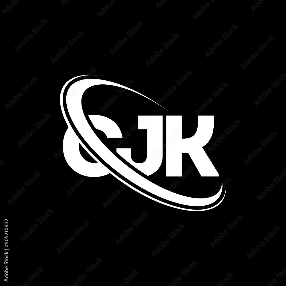 Vetor de CJK logo. CJK letter. CJK letter logo design. Initials CJK ...