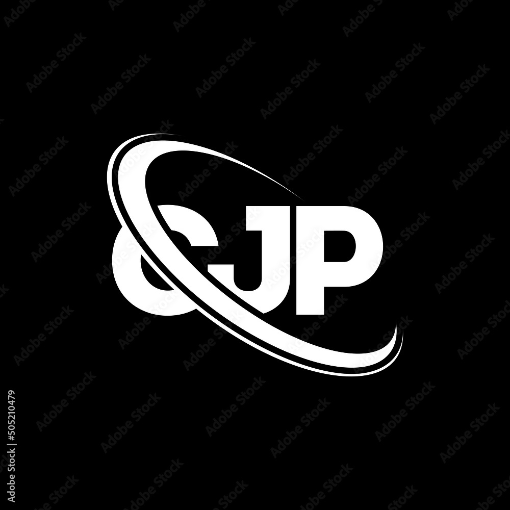 Vetor de CJP logo. CJP letter. CJP letter logo design. Initials CJP ...