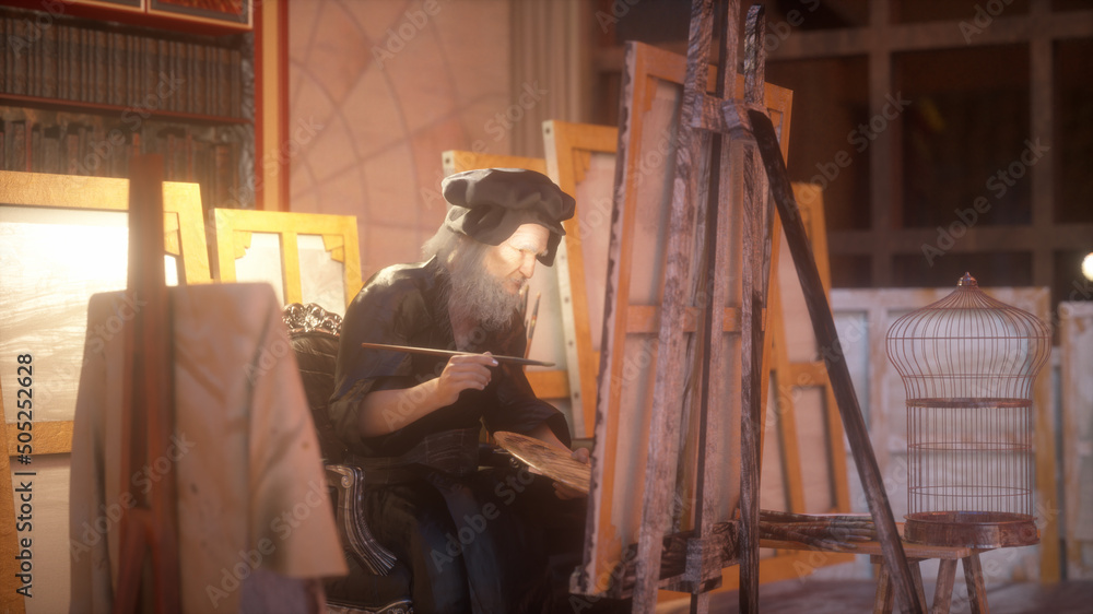 Leonardo Da Vinci an Italian polymath, true genius of the Renaissance ...