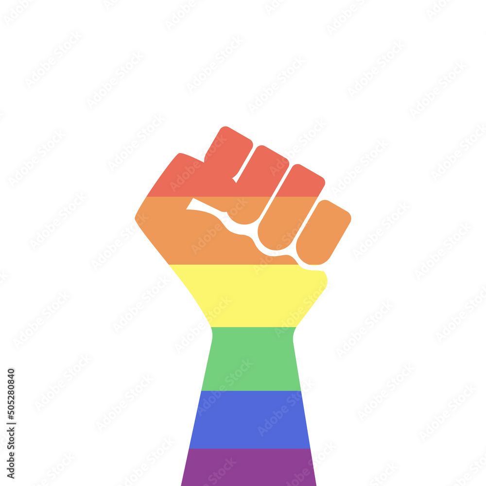 LGBT LGBTQ+ Pride Hearts and Slogans Social Media Post Template. Love ...