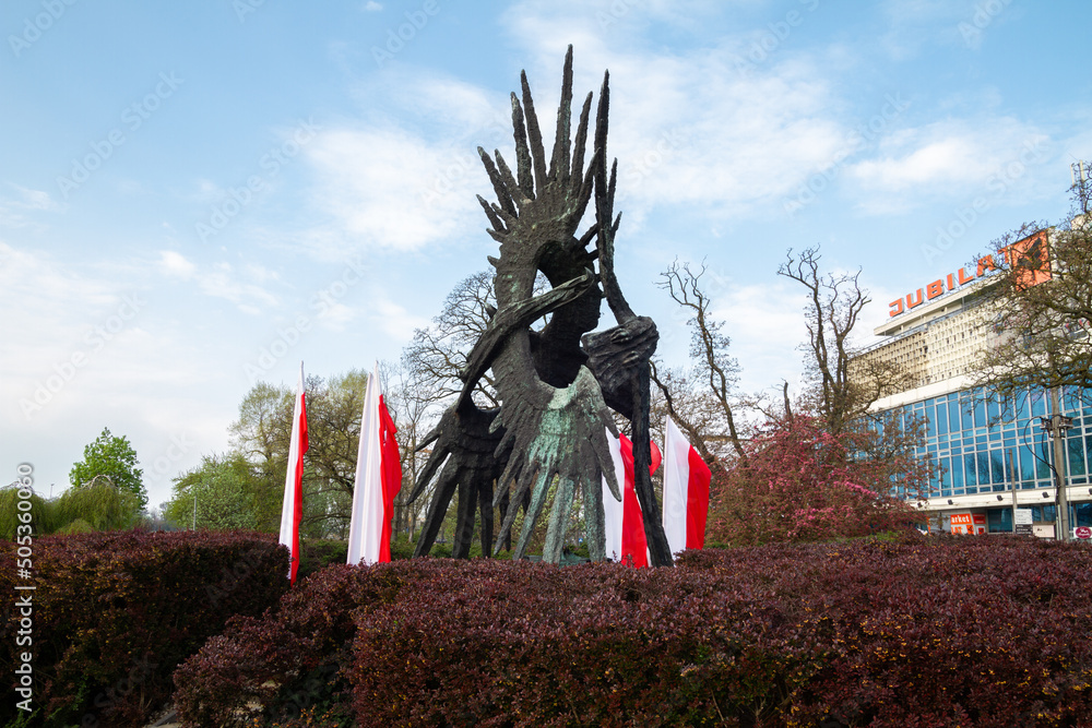 Monument to Fighting Poland in Kraków (Pomnik Czynu Zbrojnego Żołnierzy ...