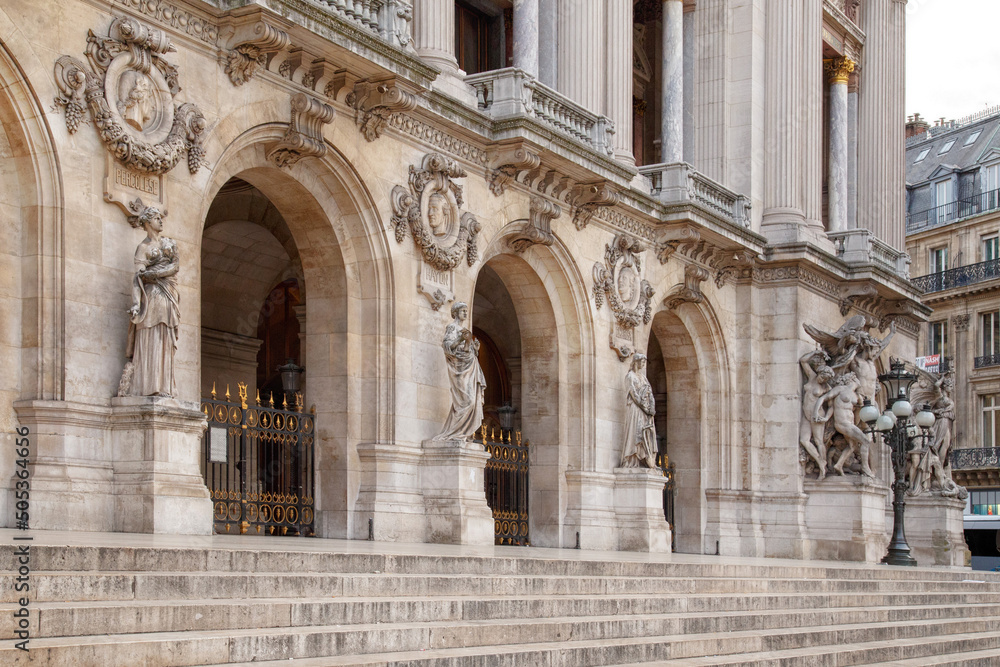 Paris, France, March 31, 2017: Opera National de Paris: Grand Opera ...