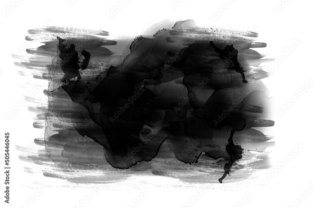 Watercolor portrait paint masks, photo frame, Photoshop overlay ...