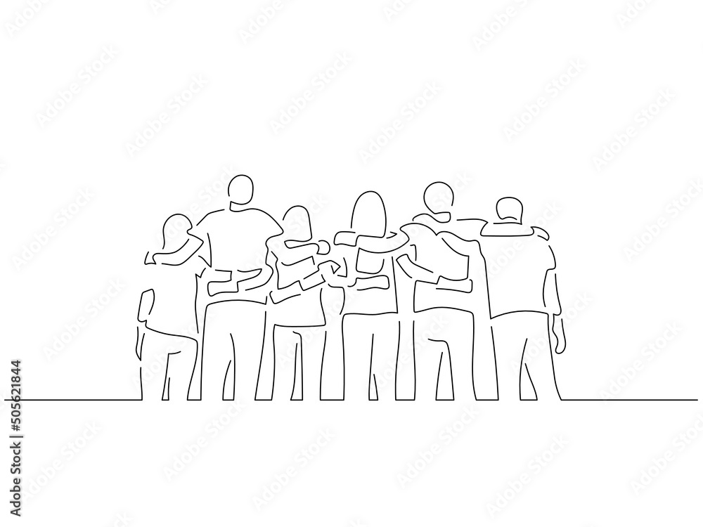 Ecology and climate change concept in line art drawing style ...