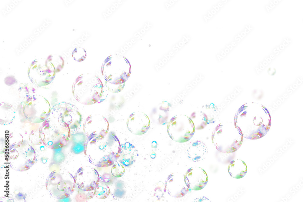 Bubbles Photoshop Overlays: Realistic Soap air bubbles Photo effect ...