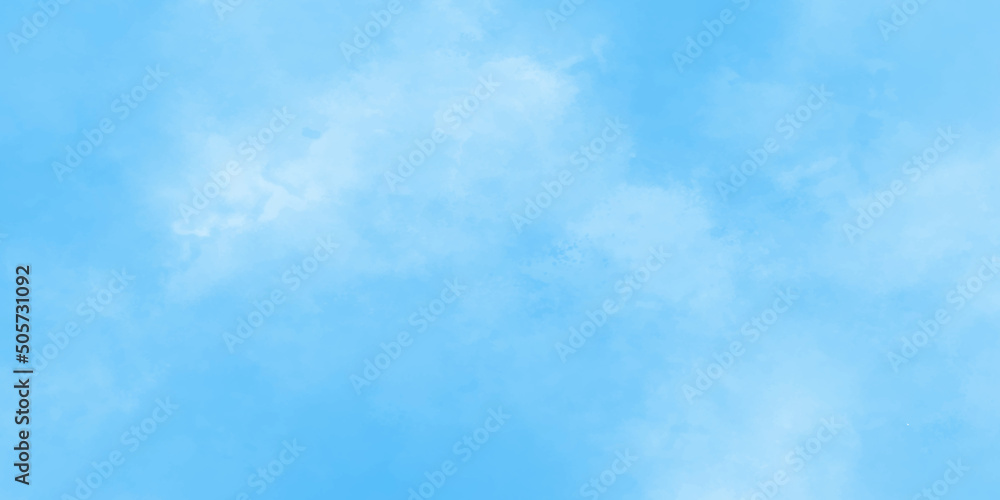 Natural cloudy bright shinny blue sky and white clouds floated in the ...