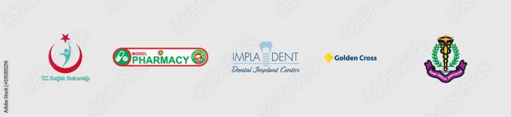 Indian Medical Association Logo, Model Pharmacy Logo, Golden Cross Logo ...