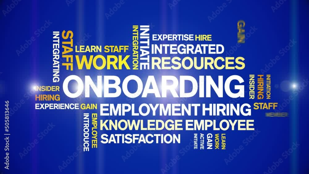 Onboarding animated tag word cloud;text design animation kinetic ...