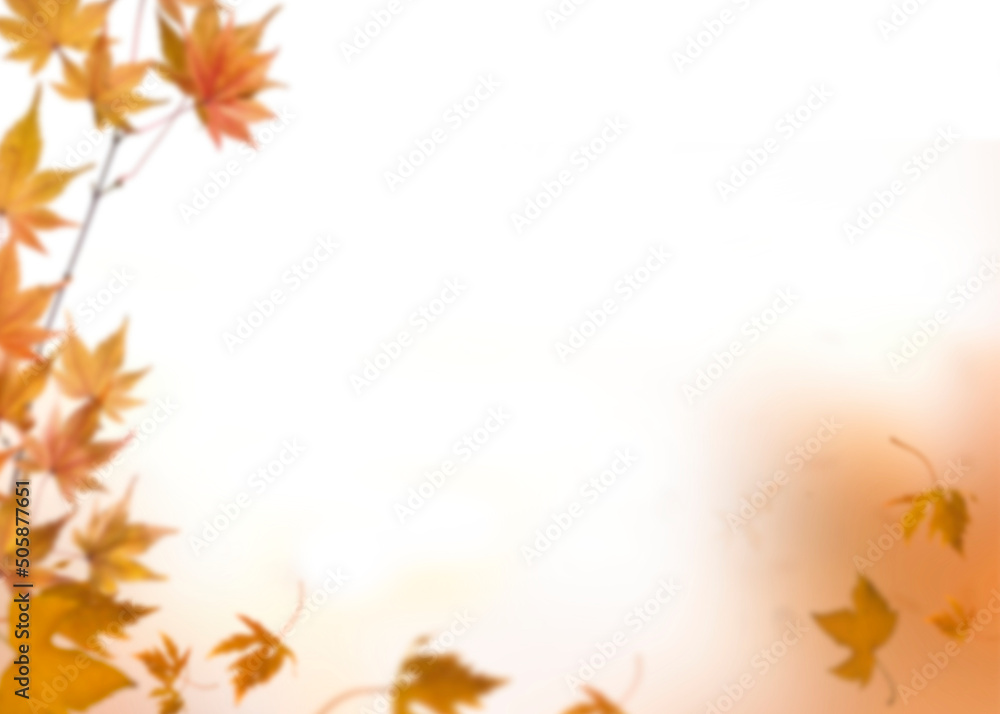 Autumn Set Photo Overlays Falling Leaves, fog, rain, sun, light ...