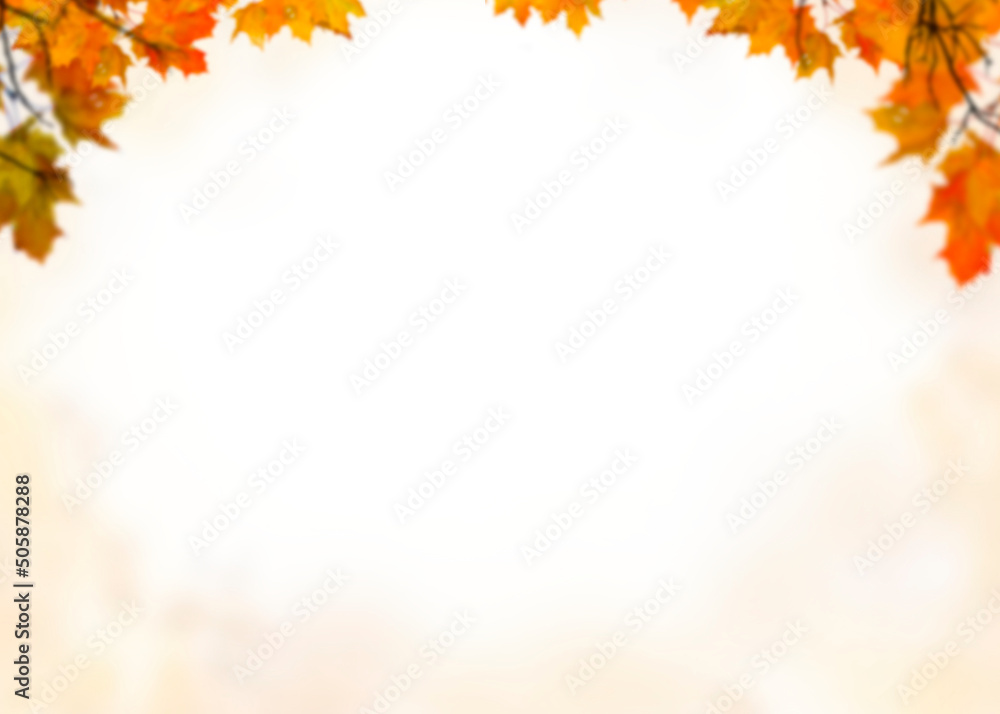 Autumn Set Photo Overlays Falling Leaves, fog, rain, sun, light ...
