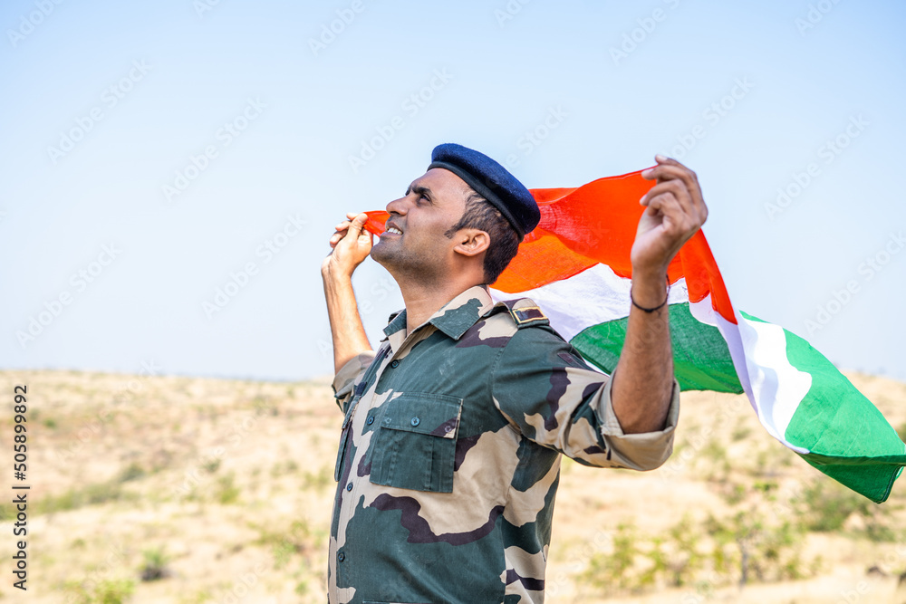 Indian Army Soldier Salute