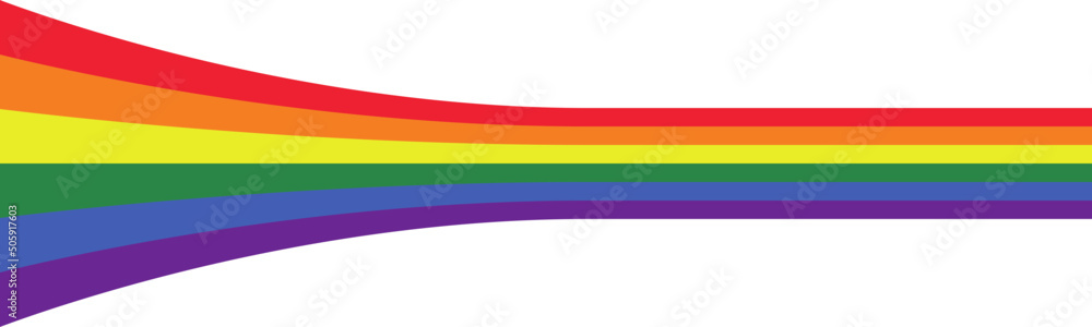 LGBTQ Pride Flag Vector banner background illustration Stock Vector ...