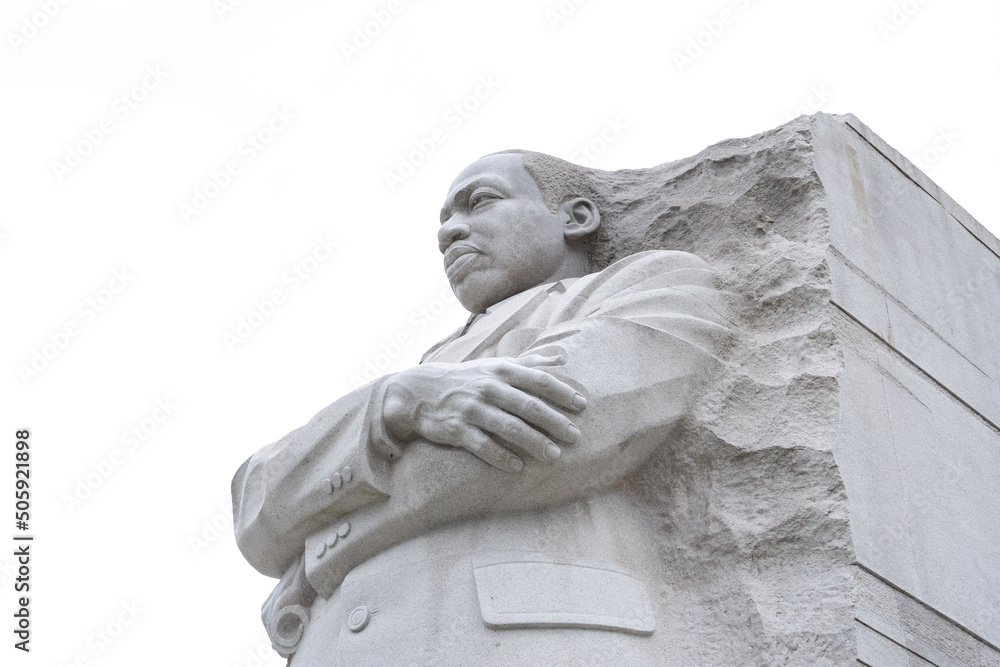 Martin Luther King Jr Memorial Black And White