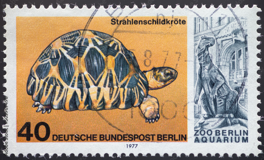 Foto de GERMANY-BERLIN - CIRCA 1977: a postage stamp from GERMANY ...