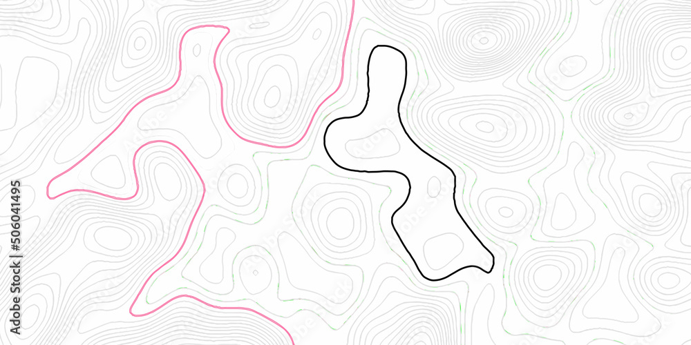 Background of the topographic map. Topographic map lines, contour ...