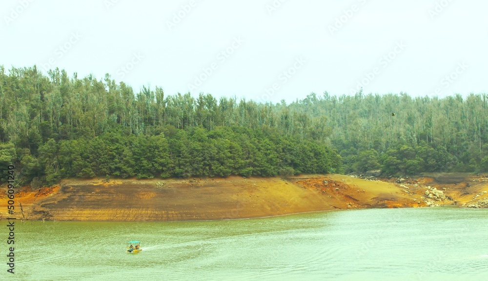 Pykara Dam and Reservoir - India. Pykara Dam built on Pykara River ...