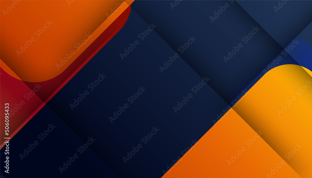 Abstract orange and blue background Stock Vector | Adobe Stock