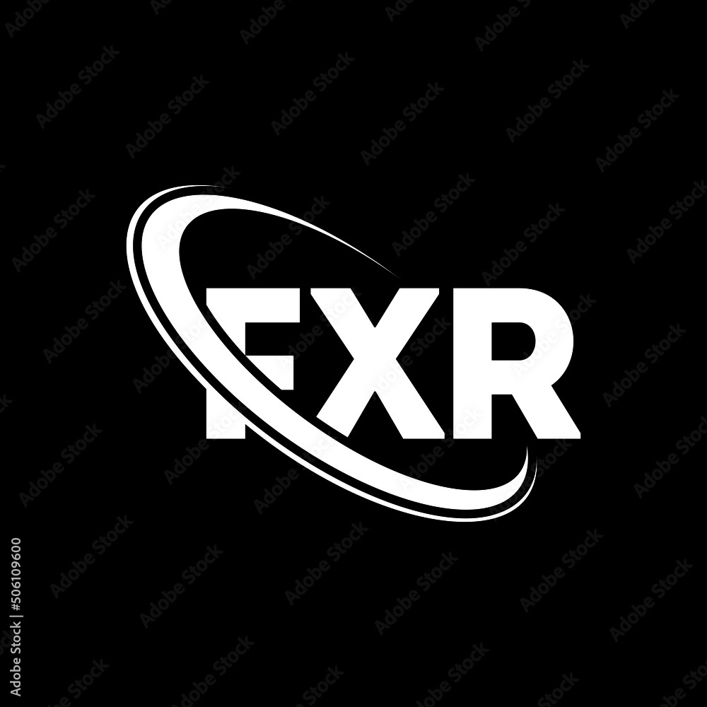 FXR logo. FXR letter. FXR letter logo design. Initials FXR logo linked ...