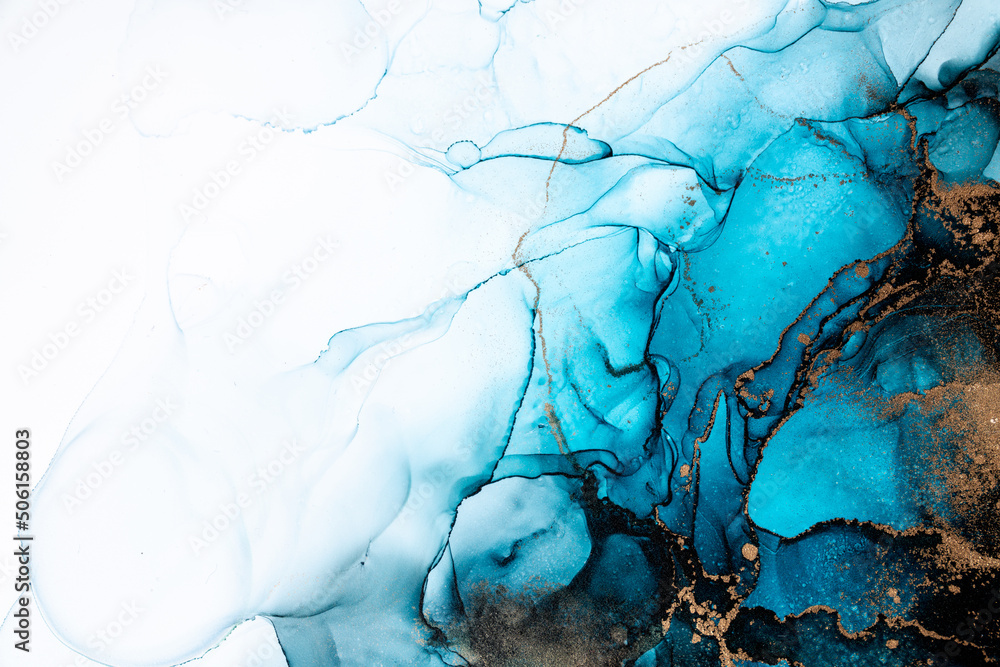 Marble ink abstract art from exquisite original painting for abstract ...