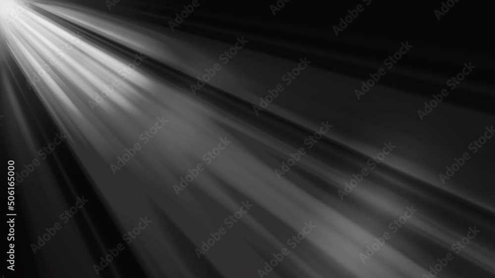 Loop top left gray optical lens flares rays transition seamless loop ...