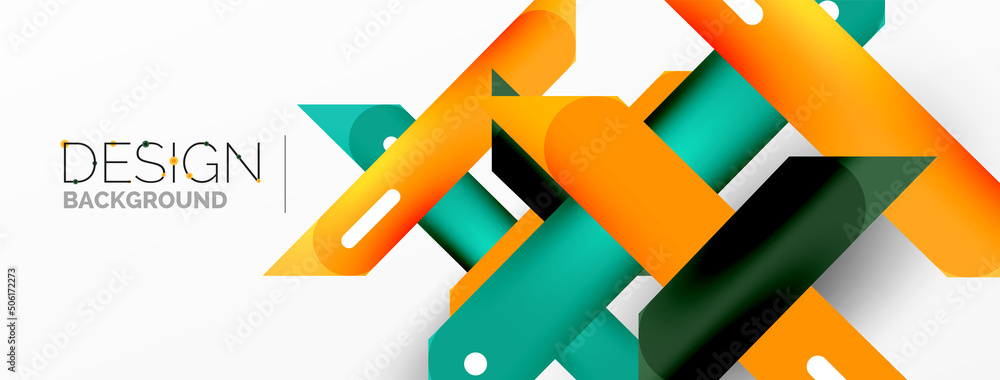 Background overlapping lines. Dynamic lines abstract wallpaper ...