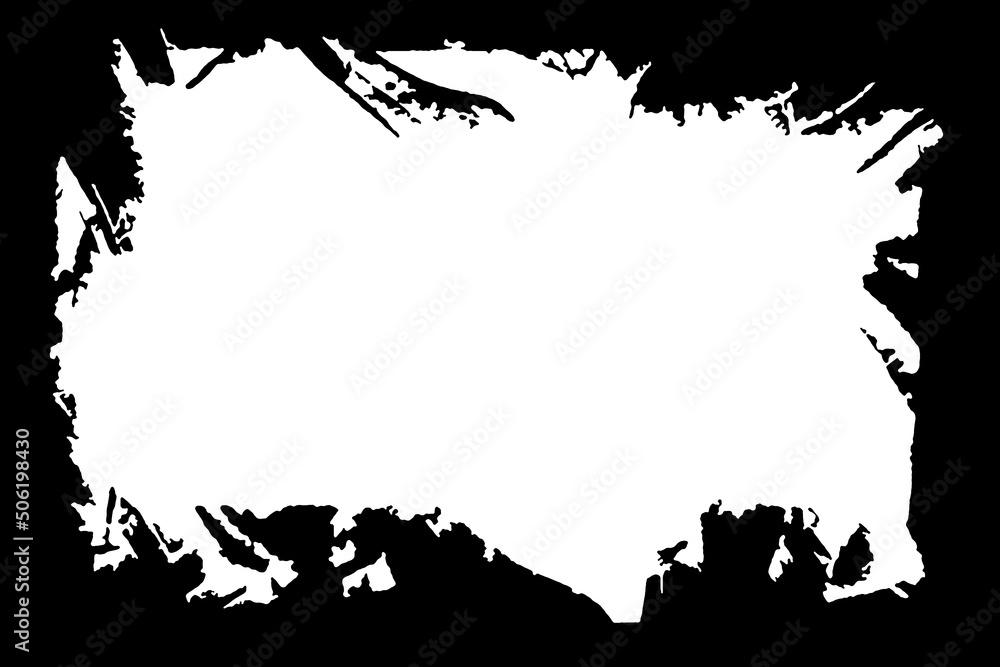 Abstract Decorative Photo Edge / Overlay for Landscape Photos Stock ...