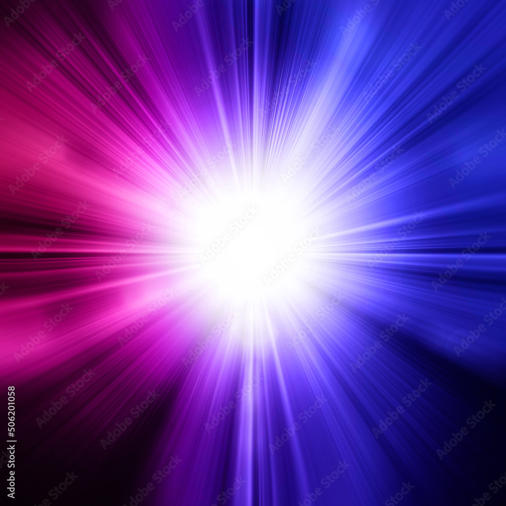 Abstract neon background, neon rays of light, burst abstract background ...