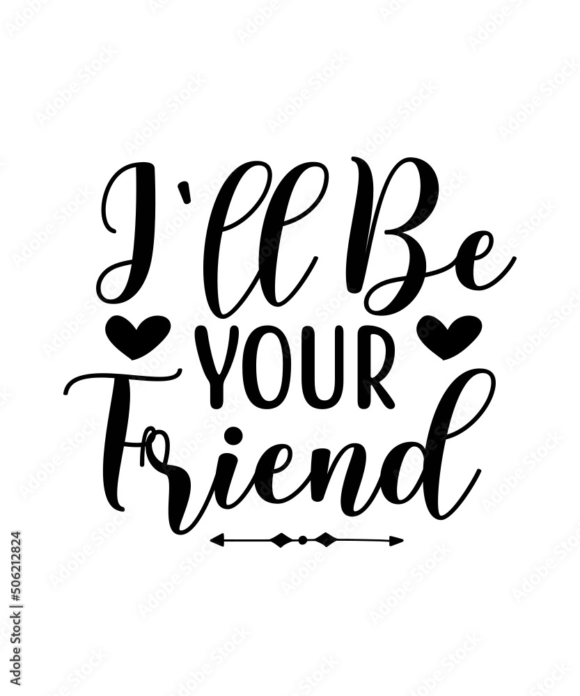 Best Friend SVG Bundle, Friend Cut File Bundle, Best Friend Quotes, png ...