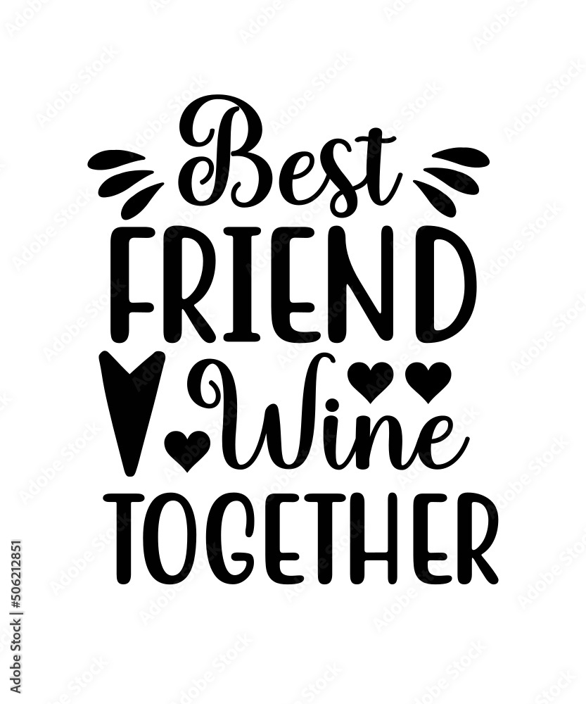 Vetor de Best Friend SVG Bundle, Friend Cut File Bundle, Best Friend ...