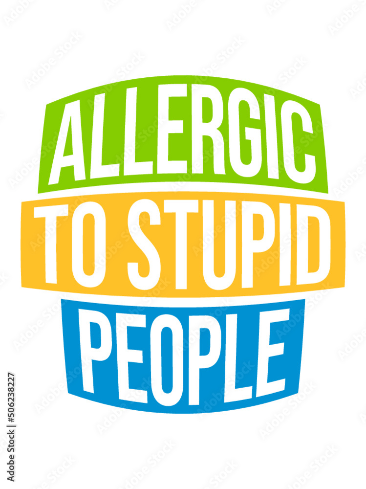 Bunt Dumme Leute Stock Vector | Adobe Stock