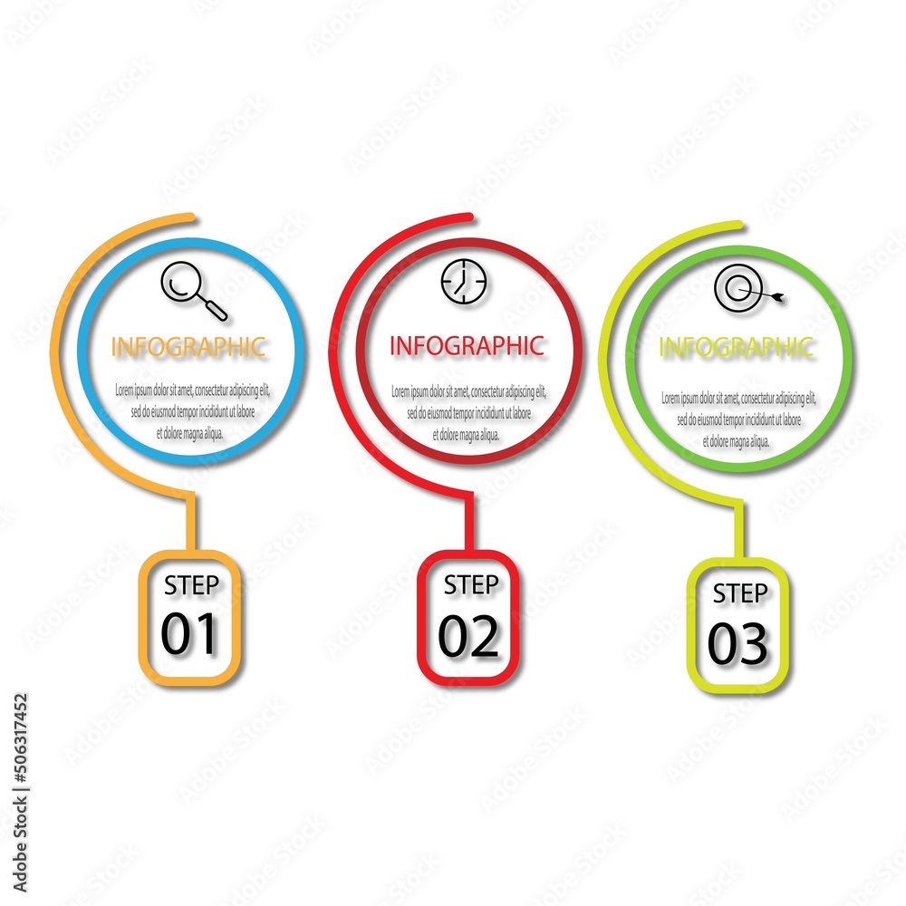 chart, connected, connection, diagram, finance, four, graphic, idea ...