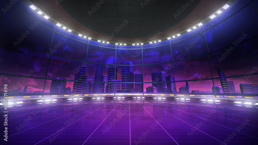 Retro aesthetic purple, virtual background. TV backdrop Ideal for game ...