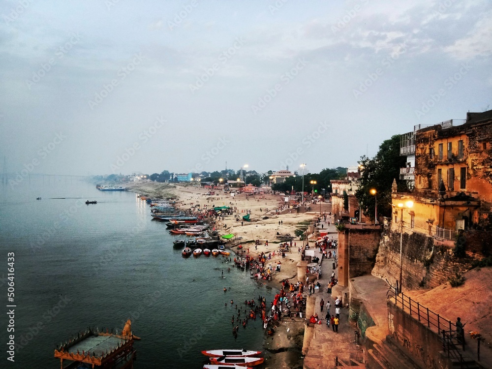 Ganga Ghat Stock Photo | Adobe Stock