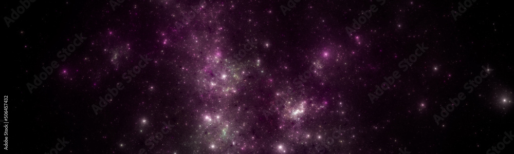 Banner Star field background . Starry outer space background texture ...