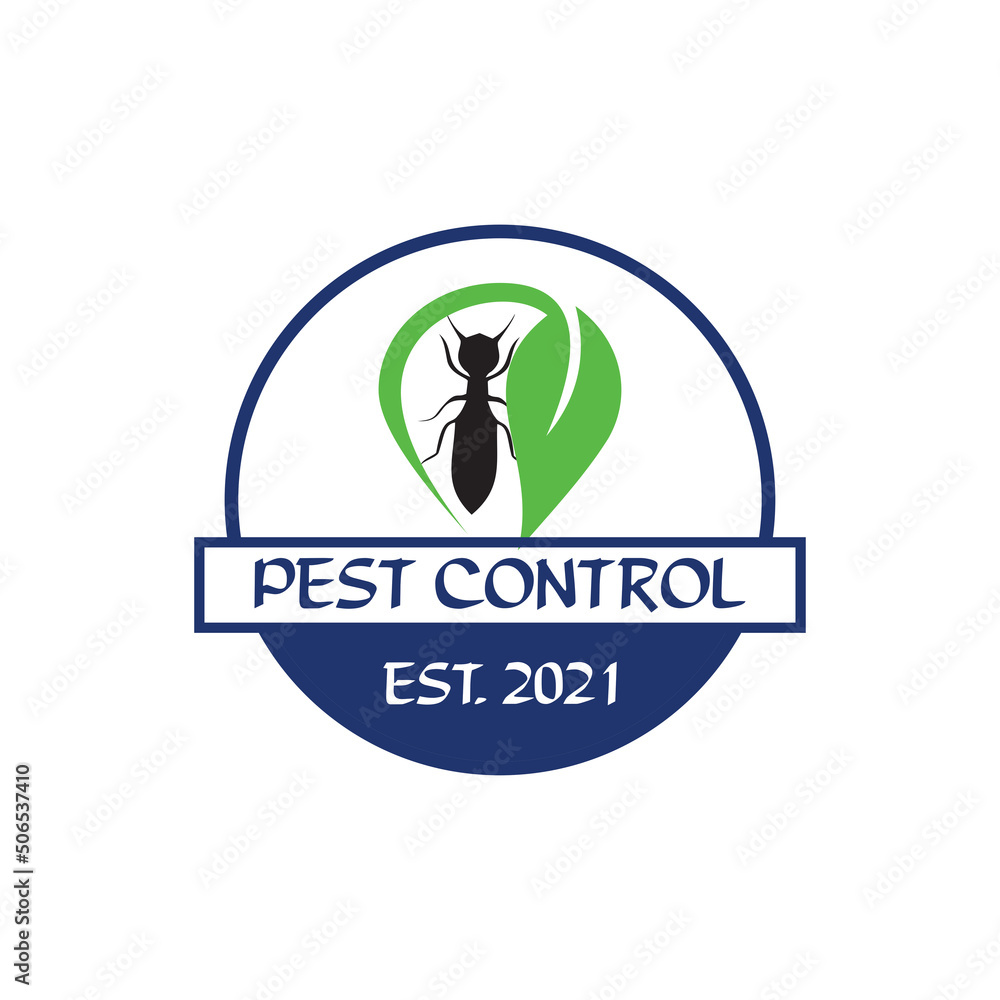 pest control logo , insecticide logo Stock Vector | Adobe Stock