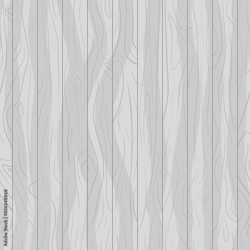 Vector illustration seamless soft grey wooden floor texture plank ...