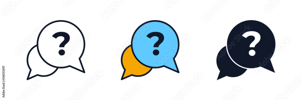 help icon symbol template for graphic and web design collection logo ...