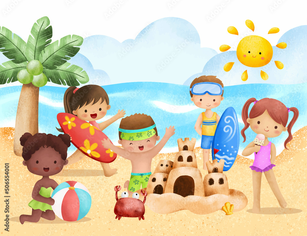 Summer Images For Children