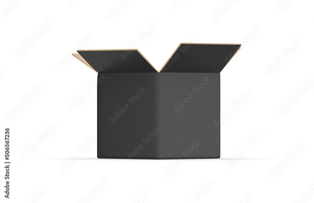 Blank Heavy-Duty Medium Open Packaging Box for mock up and branding ...