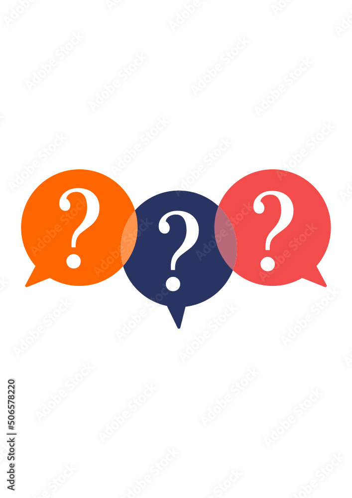 image of question mark symbol on white background Create teaching ...