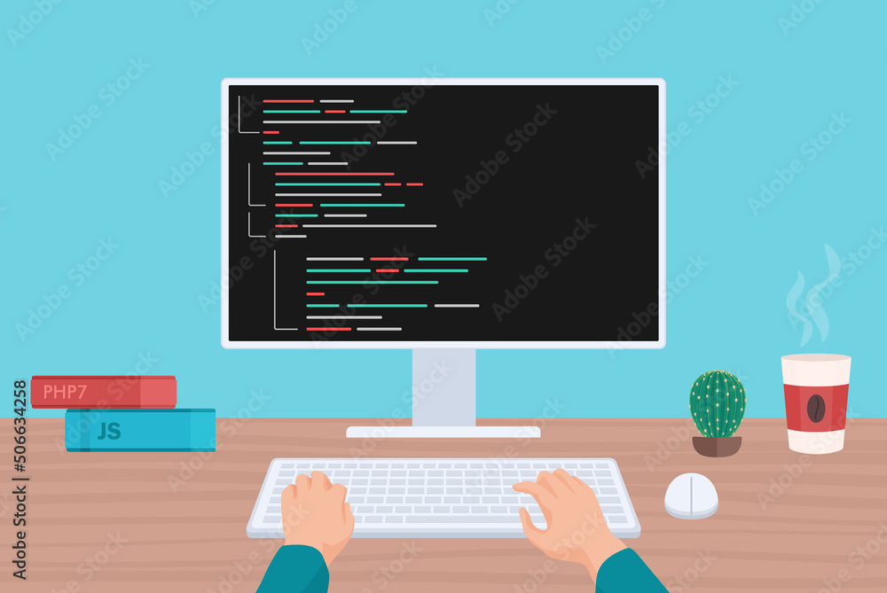 Poster Coding and programming compute pc desktop – Tableau | Europosters