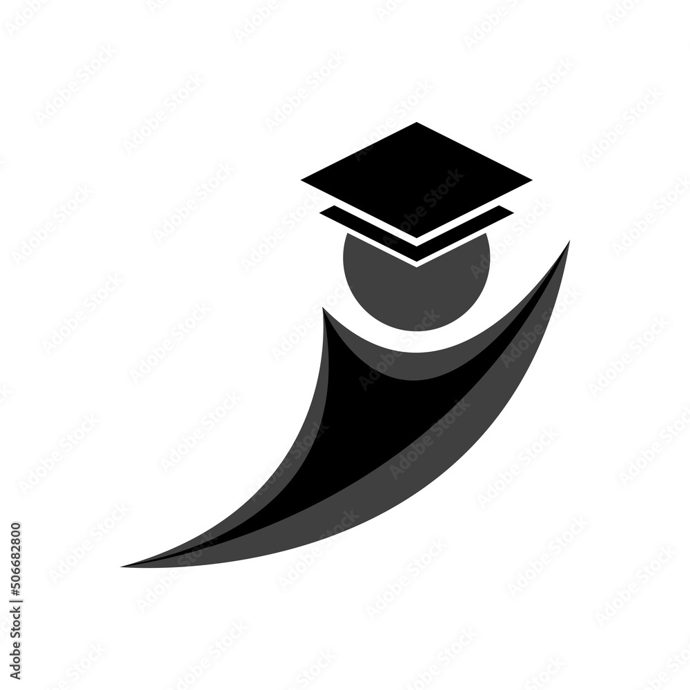 toga cap logo Stock Vector | Adobe Stock