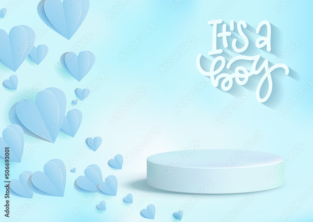 Baby Boy Background Paper