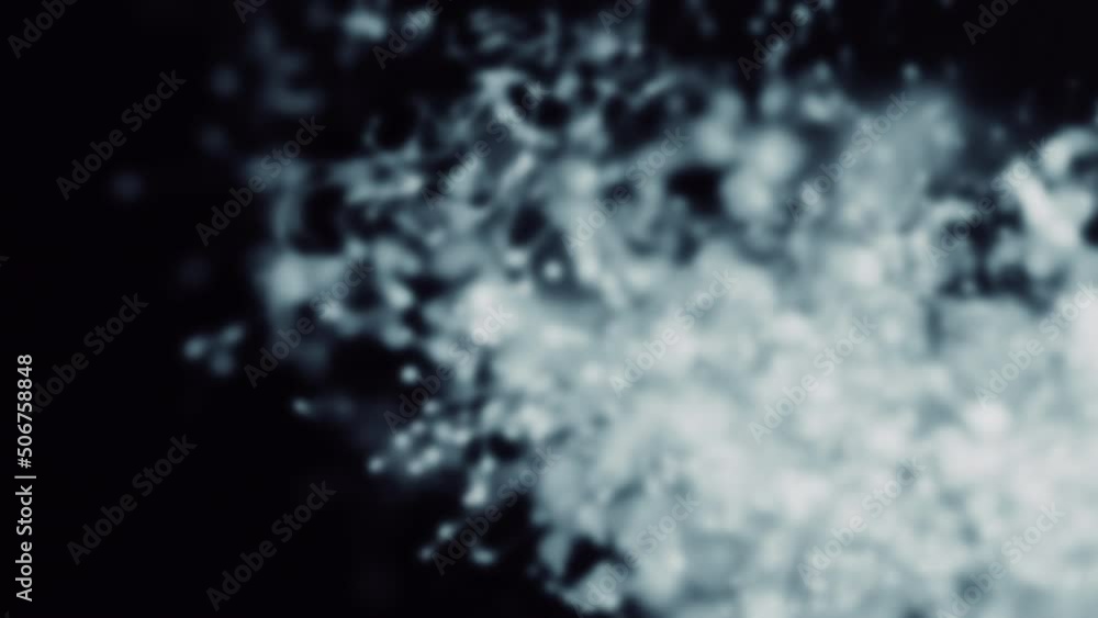 Loop abstract blurred splash milk flow Transition Background. Visual ...