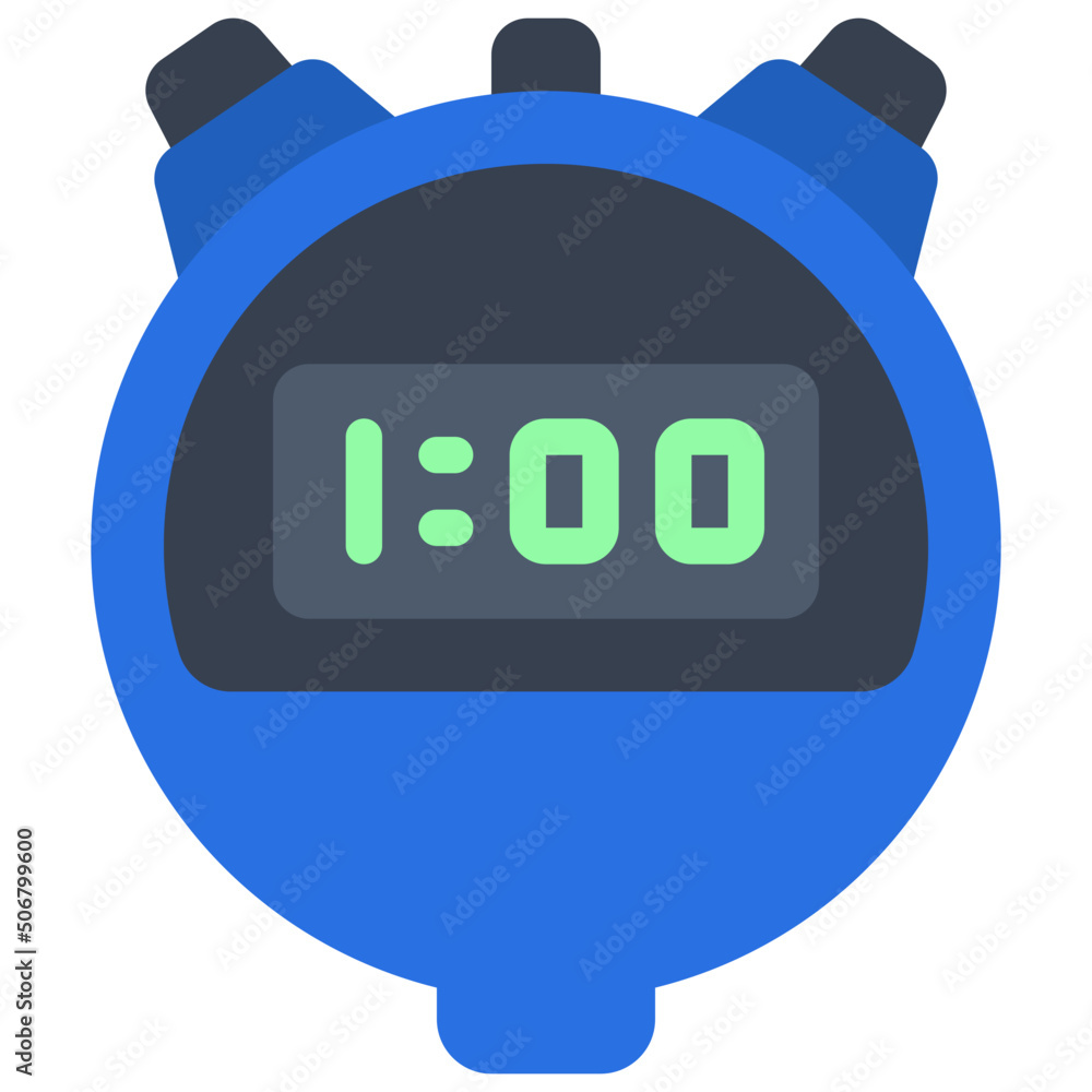 Digital Stopwatch Icon