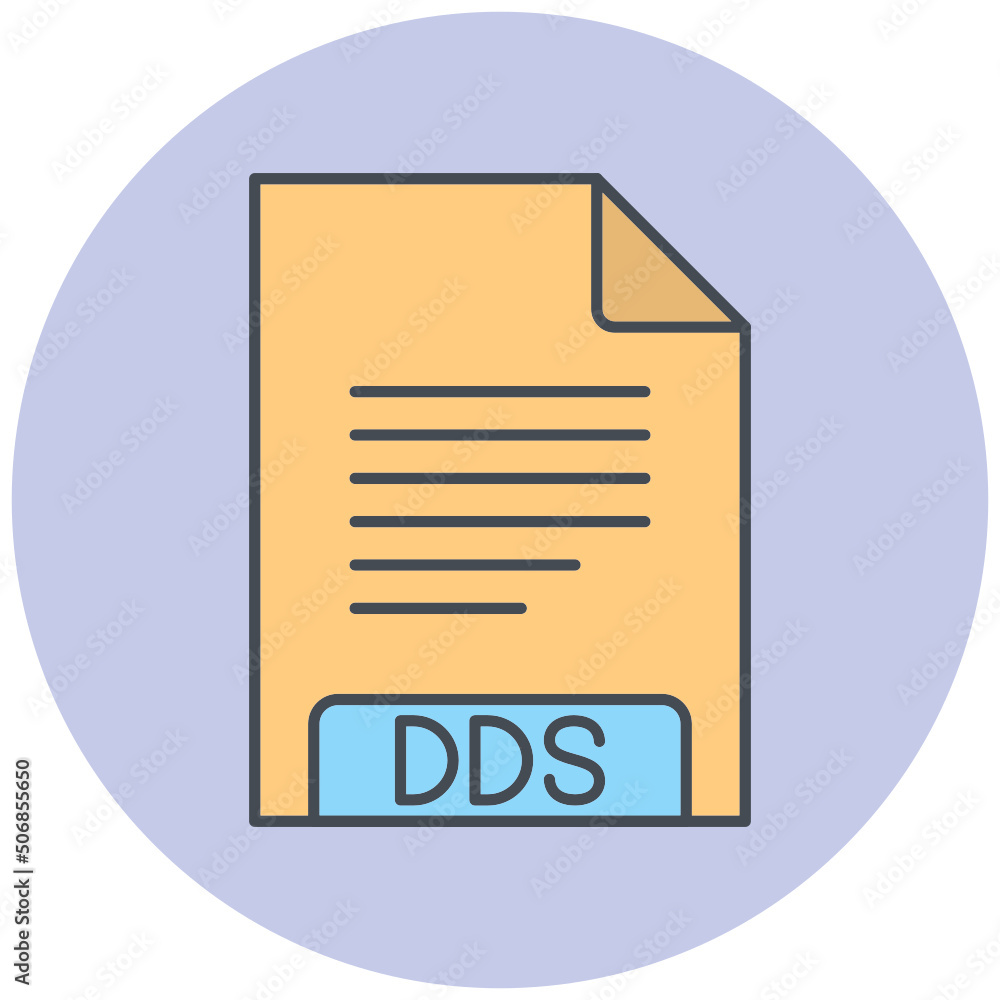 DDS File Format Icon Design Stock Vector | Adobe Stock DDS File Format Icon Design Stock Vector | Adobe Stock