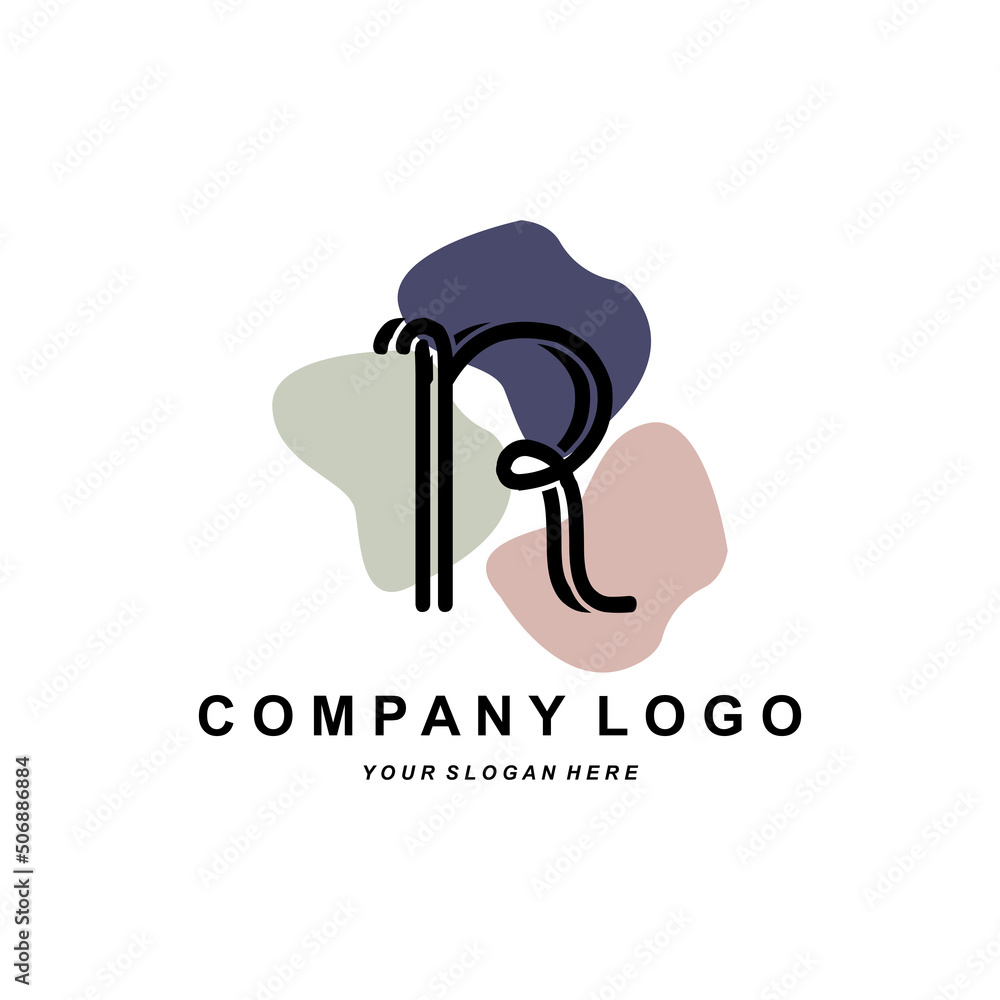 logo letter R company brand design, vector font illustration Stock ...