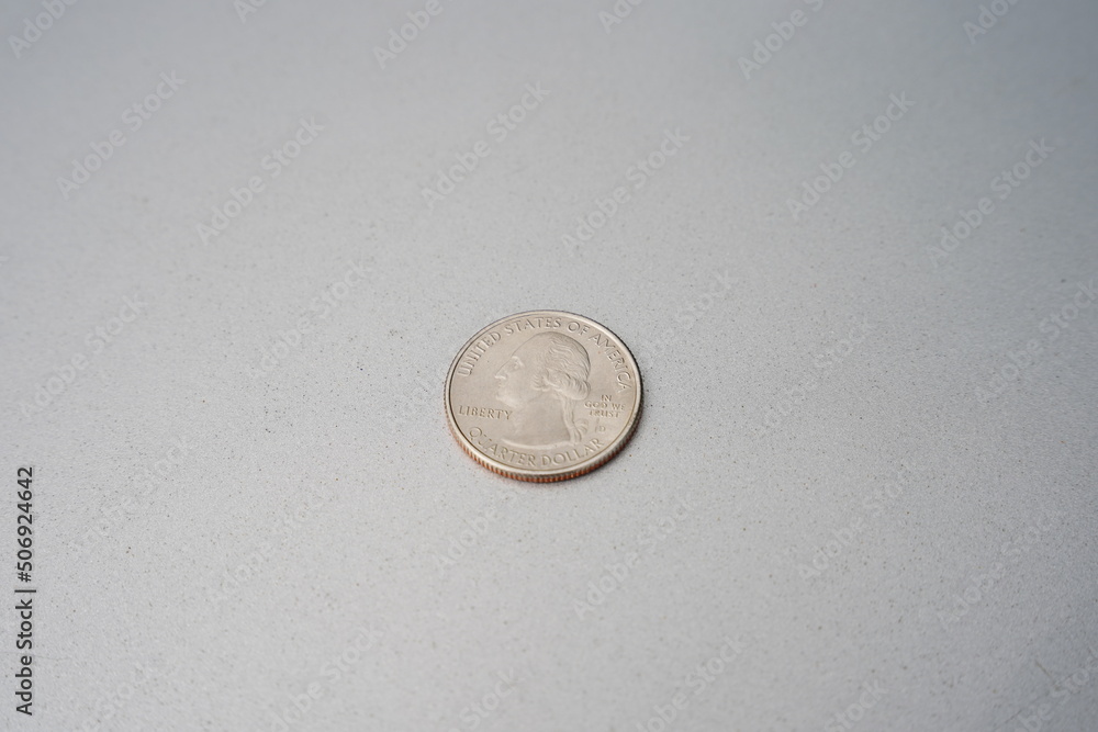 2020 USA 25 cents quarter with two giant flying fox fruit bats on the ...