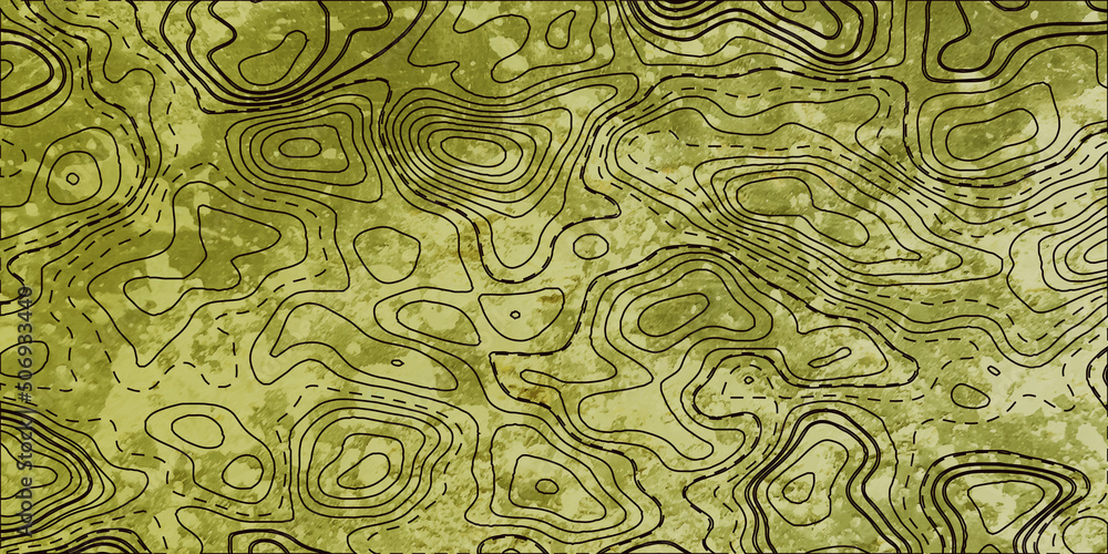 Abstract contour topographic map with the Concept of a conditional ...
