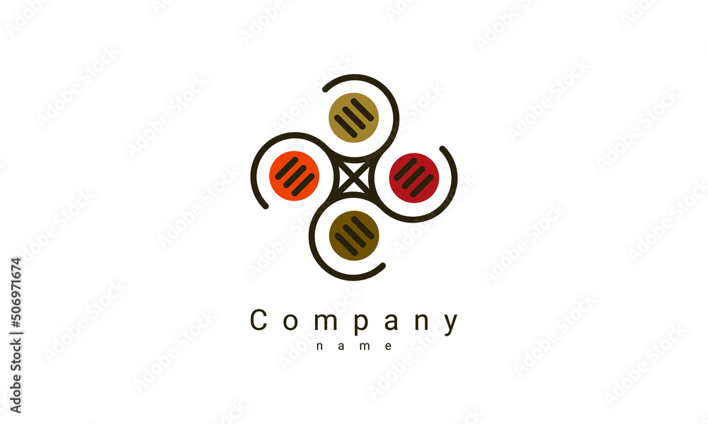 pani puri logo typical indian food, indian street food vector de Stock ...